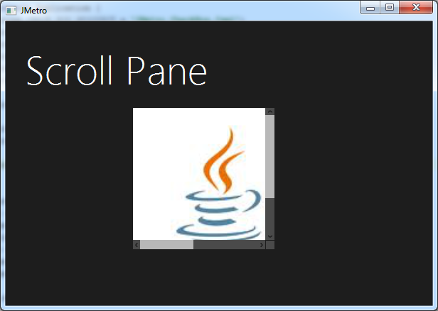 Metro style Scroll Pane for Java (JMetro) – Revisited - Pixel Duke