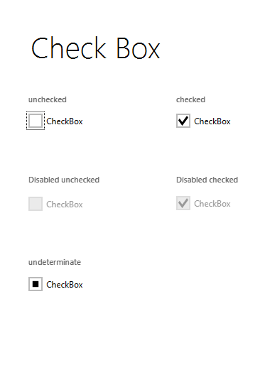 Metro style Check Box for Java (JMetro) - Pixel Duke
