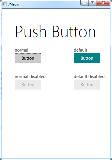 Metro style Push Button for Java (JMetro) – Revisited – Pixel Duke
