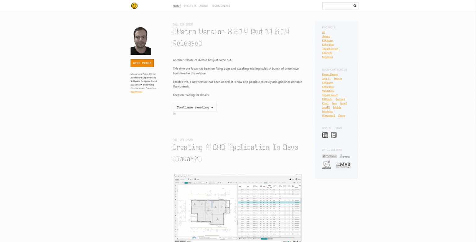 New site redesign - Pixel Duke